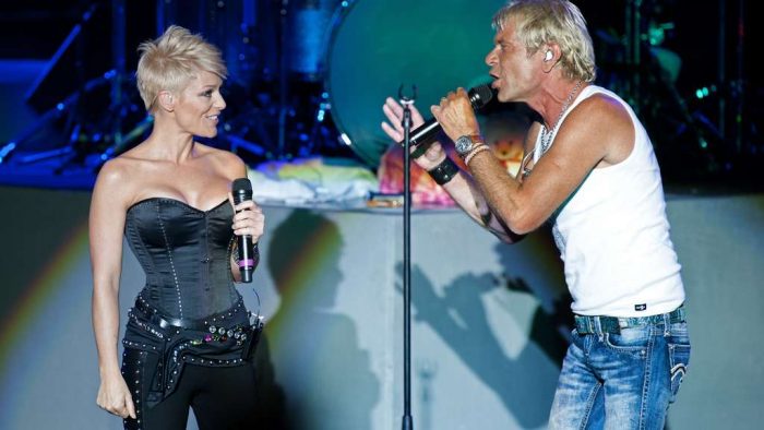 Michelle in hot black lingerie: Is it a love Comeback with Matthias ...