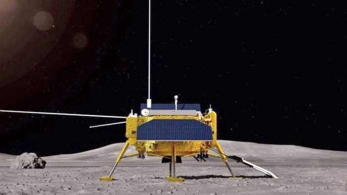 Probe, Chang'e 4: landing of the Chinese probe on the moon's back side ...