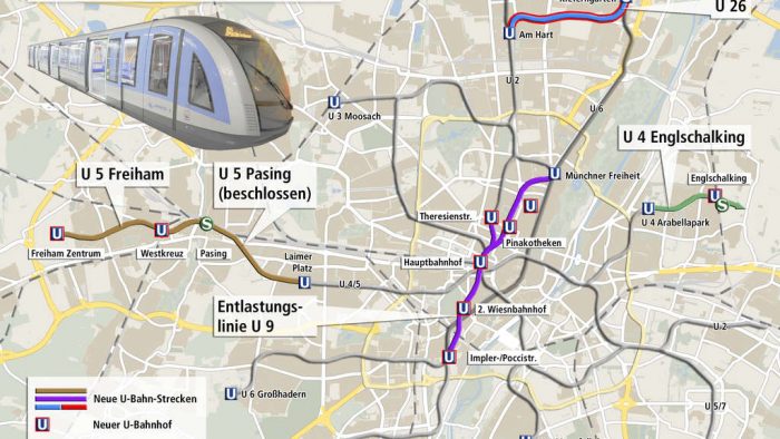 Right-of-way for the U5: the Munich underground is being expanded - Law ...