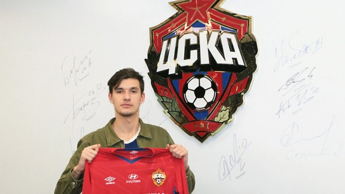 CSKA signed a contract with 17-year-old defender of "Wings" - Law ...