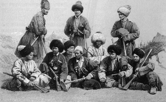 As the Cossacks-immigrants fought for the Turks in the Crimean war ...